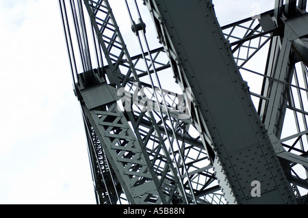 STEEL FRAMING, BRIDGE Stock Photo - Alamy