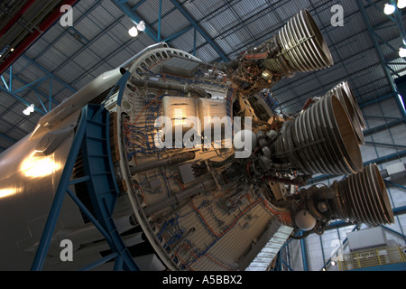 Saturn V, Second Stage Rocket Engines, Kennedy Space Center, Florida ...