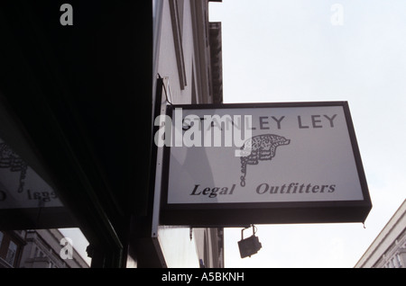 Stanley Ley legal outfitters (tailors) on Fleet Street, London, UK ...