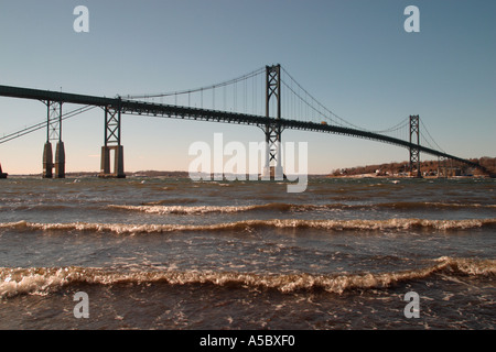 Mount Hope Bridge, Bristol, Rhode Island , Newport R.I., History, Maps ...