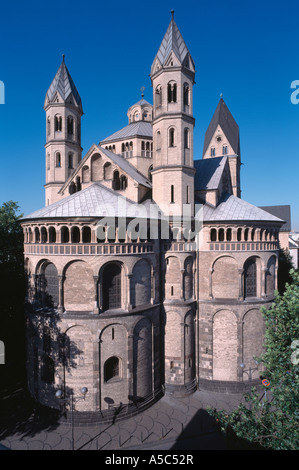 Köln, St. Aposteln, Blick von Nordosten Stock Photo - Alamy