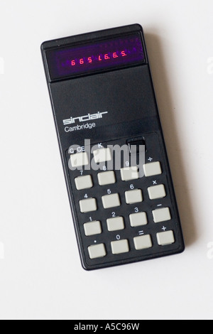 Sinclair Cambridge calculator Stock Photo - Alamy