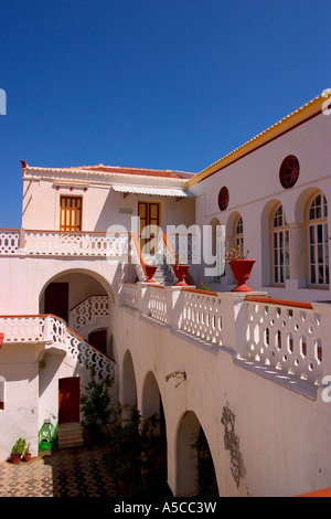 panormitis monastery simy dodecanese islands greece Stock Photo - Alamy