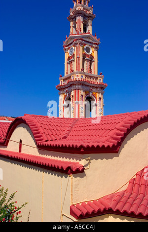 panormitis monastery simy dodecanese islands greece Stock Photo - Alamy