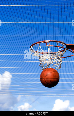 a Basketball court in a cruise ship Stock Photo - Alamy