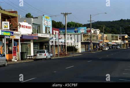 Shops at Lorne on the Great Ocean Road , Australia Stock Photo - Alamy
