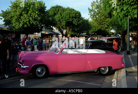 Hot rod on display, South Africa Stock Photo - Alamy