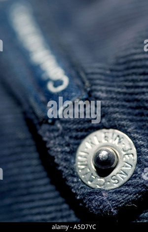 A close-up of the Calvin Klein logo as seen on a tag Stock Photo - Alamy