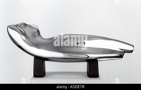 Sculpture by Ukranian cubist sculptor Alexander Archipenko Stock Photo ...