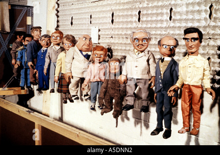 SUPERCAR TV series with Mitch the Monkey and Jimmy Gibson Stock Photo ...