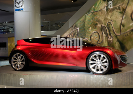 Red Mazda Ryuga Concept Car at 2008 Detroit auto show Stock Photo - Alamy