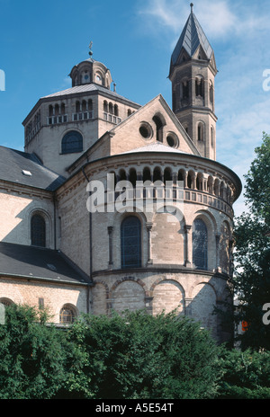Köln, St. Aposteln, Blick von Osten Stock Photo - Alamy