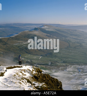 A snow covered scene near Castleton in Derbyshire Stock Photo - Alamy