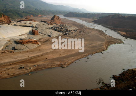 Nagavali River, Orissa where flooding destroyed the much visited ...