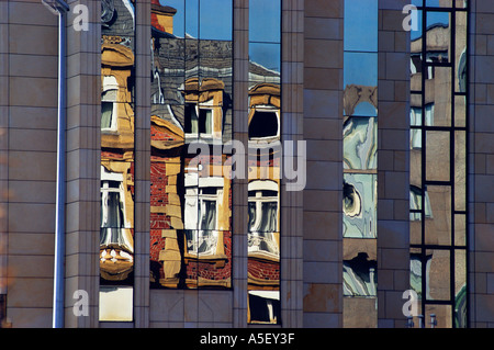 Facade of a moder building Stock Photo - Alamy