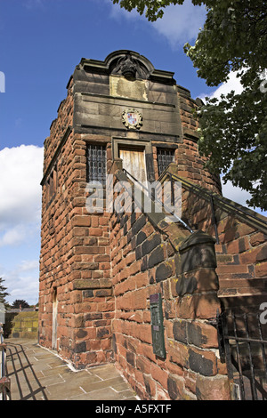 The King Charles Tower in Chester stands as a historical architectural ...