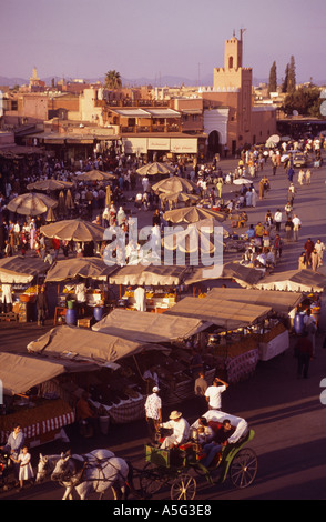 Djemaa el Fna Square of the Dead Marrakesh Morocco Stock Photo - Alamy