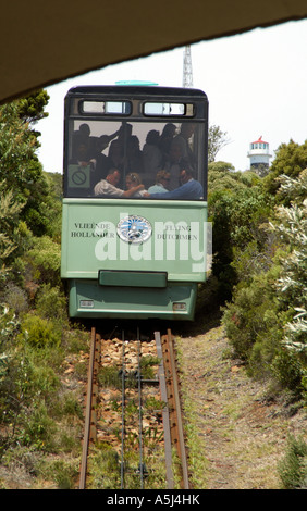 Funicular railway to Cape Point Lighthouse, Cape Peninsula, Western ...
