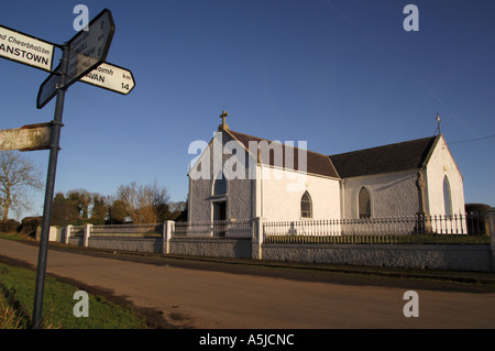 January, 2005. Fletcherstown church, Navan, County Meath. Photo:www ...