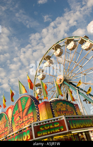 Ferris Wheel ride at the Indiana state fair. IN, USA Stock Photo - Alamy