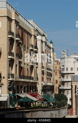 LEBANON, BEIRUT, DOWNTOWN BEIRUT, BEIRUT TERRACES BUILDING (ARCHITECT ...