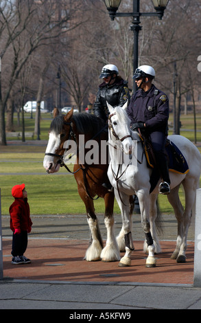 Female Police Horse rider, New york Stock Photo - Alamy