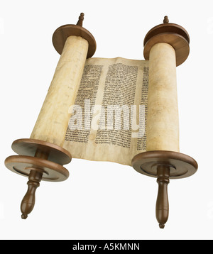Unroll a scroll Stock Photo - Alamy