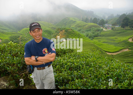 English speaking tour guide Stock Photo - Alamy