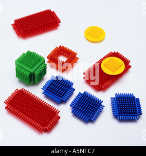 Stickle Bricks Building Bricks Toys Stock Photo - Alamy
