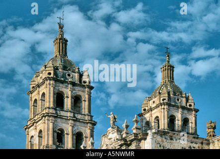 Cathedral towers in Durango Mexico Stock Photo - Alamy