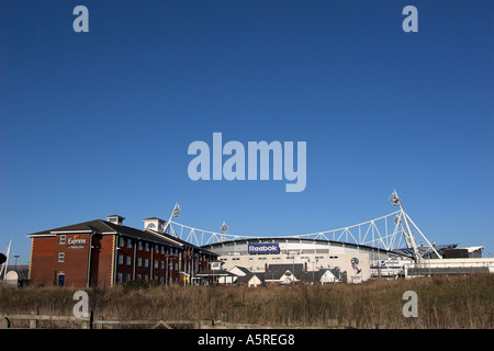 Bolton Wanderers football club Reebock Stadium on Middlebrook Retail ...