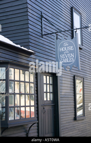 The House of the Seven Gables Stock Photo - Alamy