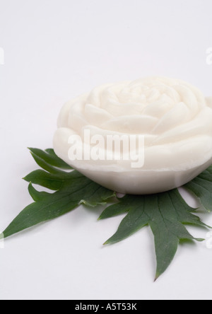 Rose shaped soap Stock Photo - Alamy