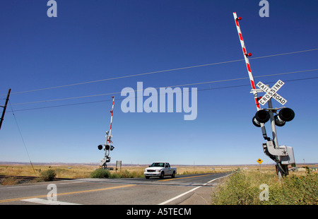 US ARIZONA Railroad Crossing PHOTO GERRIT DE HEUS Stock Photo - Alamy