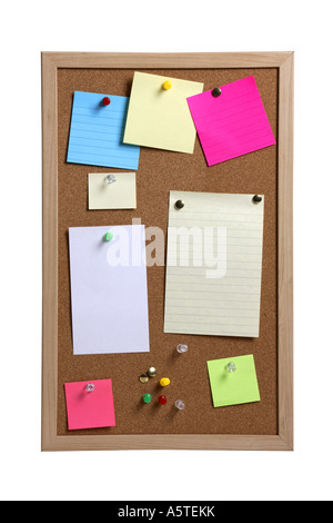 Cork boards with notes on white background, collage. Banner design ...