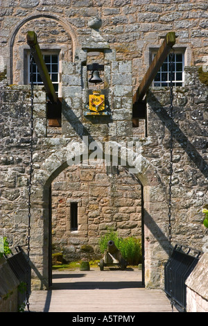 Entrance of Cawdor Castle, near Inverness, Highlands, Scotland, Cawdor ...