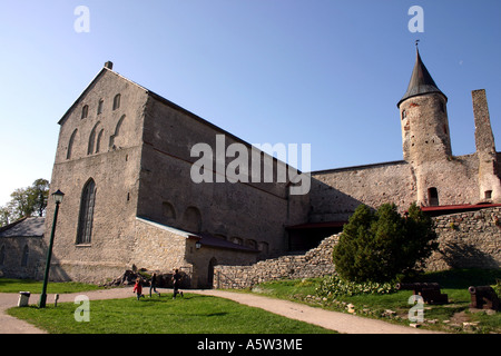 HAPPSALU CASTLE in Estonia Stock Photo - Alamy