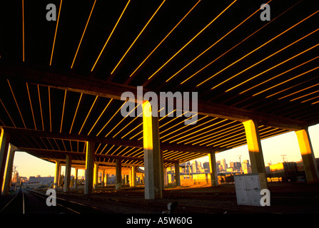 Construction of a Highway Overpass Stock Photo - Alamy