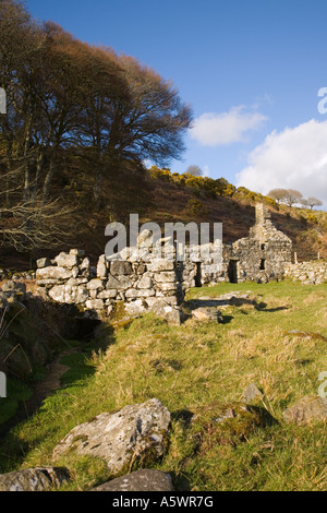The Holy Well of Ffynnon Gybi, Llangybi, Gwynedd, Wales, UK Stock Photo ...