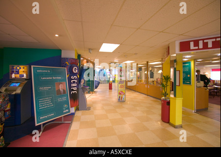 Lancaster (Forton) Services, UK, on the M6 motorway. The Pennine Stock ...