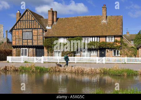 Tudor Cottage Aldbury Hertfordshire Stock Photo - Alamy