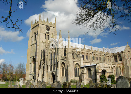 Terrington St Clement parish church Norfolk UK Stock Photo - Alamy
