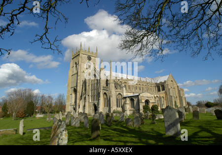 Terrington St Clement parish church Norfolk UK Stock Photo - Alamy