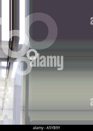 Digital technique abstract geometric stripes pattern background design ...