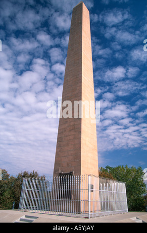 Sergeant Floyd Monument Sioux City Iowa Stock Photo - Alamy