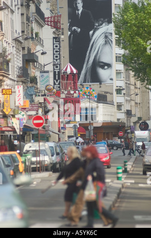 street scene paris france Stock Photo - Alamy