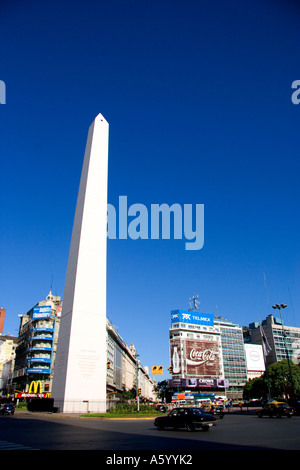 Obelisco de Buenos Aires or Obelisk of Buenos Aires, Buenos Aires ...