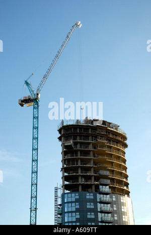 Construction on the Stratford Eye site in Angel Lane Stratford London ...