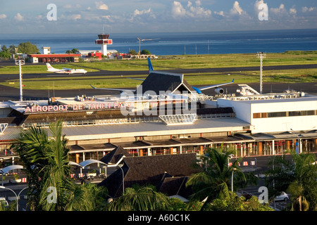 The airport terminal at Papeete on the island of Tahiti Stock Photo - Alamy