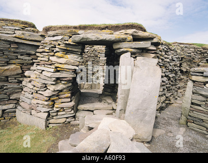 dh Wheelhouse JARLSHOF SHETLAND Jarlshof iron age village settlement ...